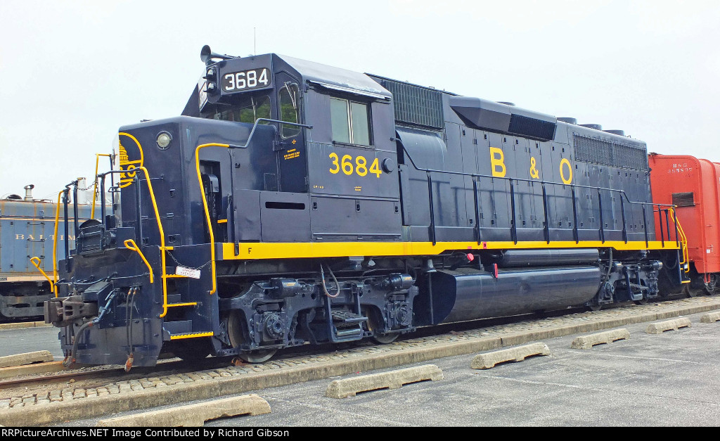 BO 3684 Locomotive (GP40)